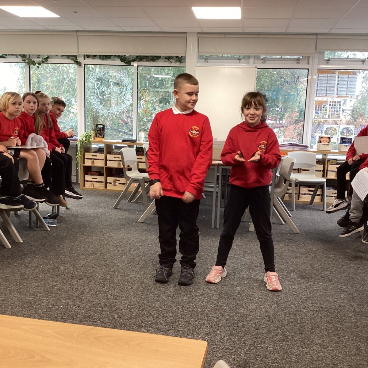 Caedmon Community Primary School - ORDER ORDER! SILENCE IN THE COURTROOM!